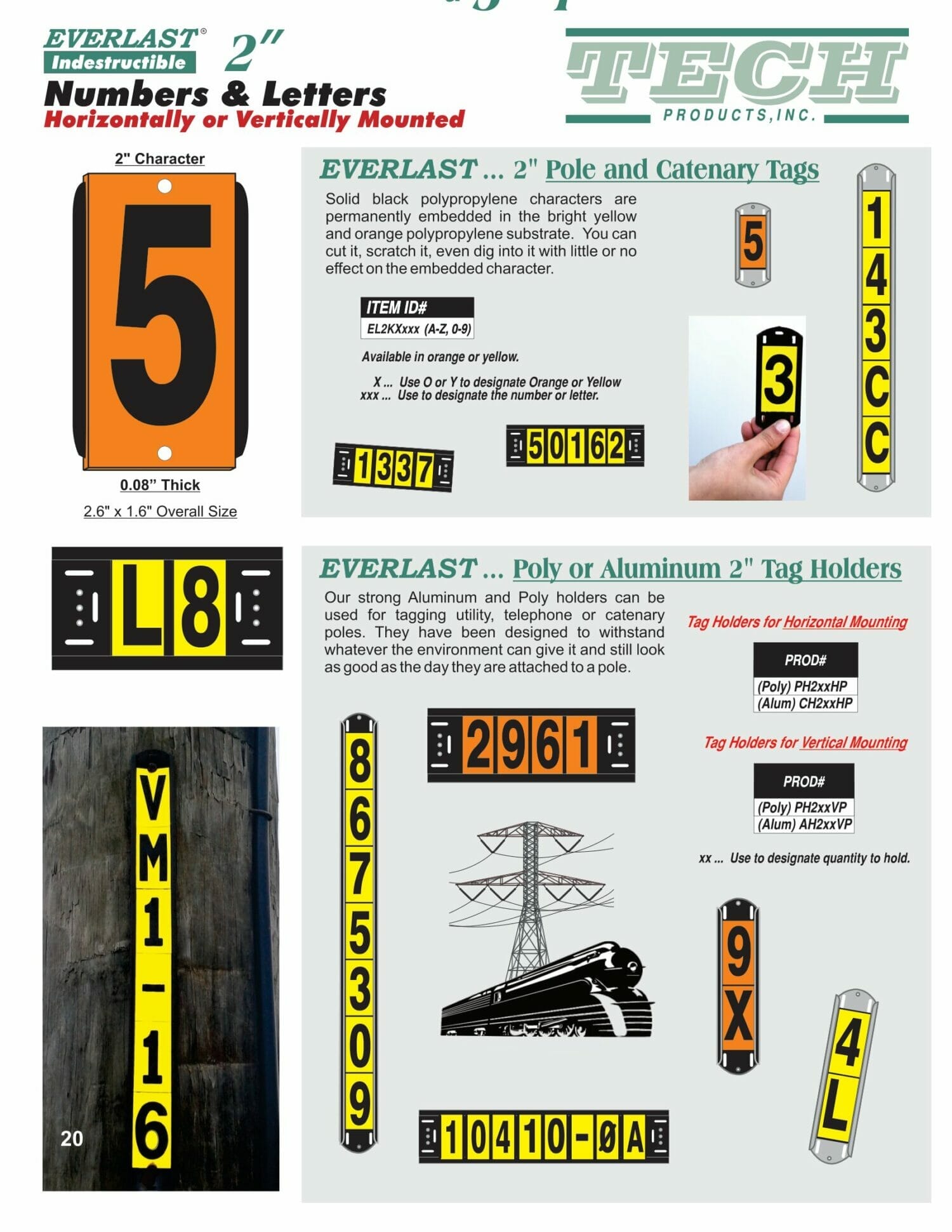 Pole Tags | Tech Products