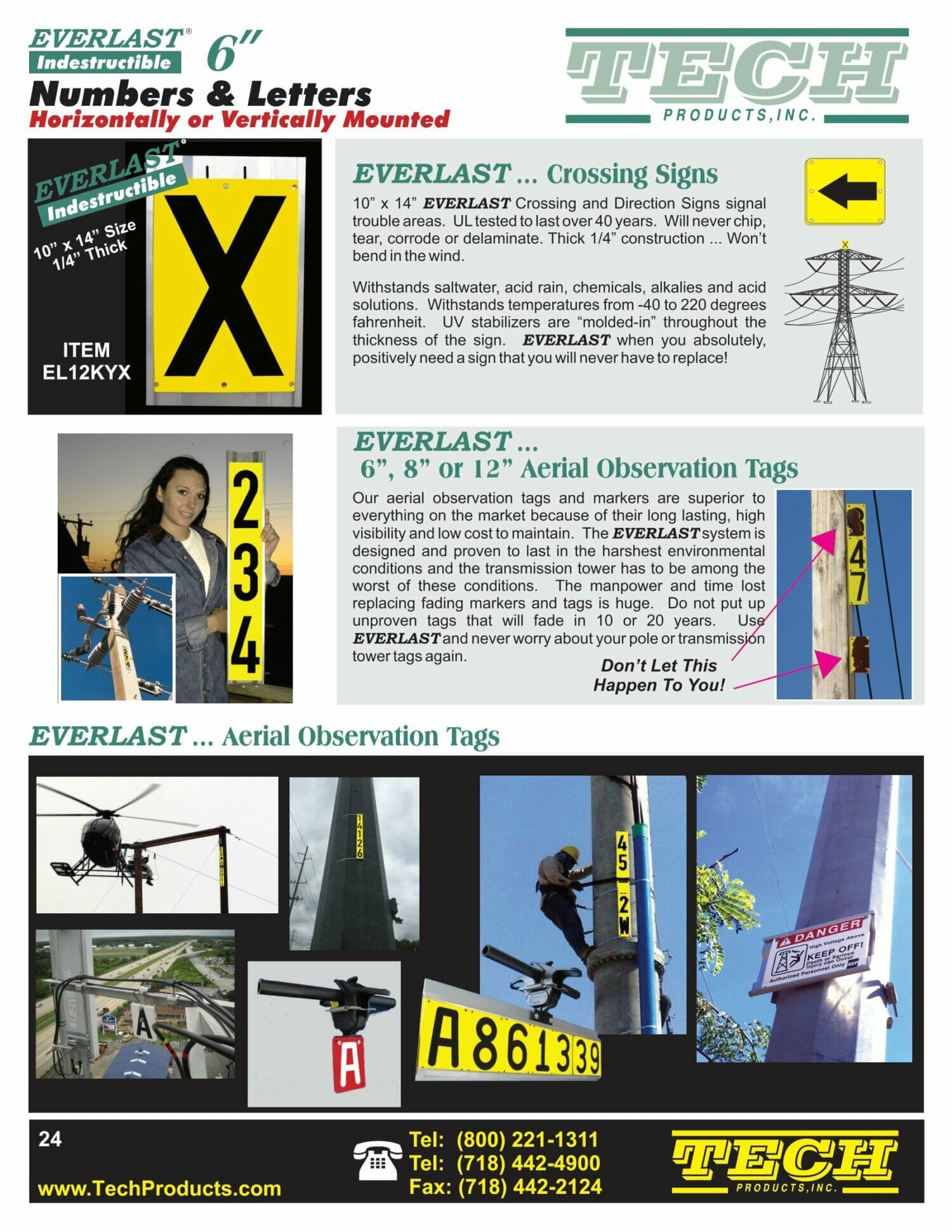 Aerial Observation Pole Tags | Tech Products