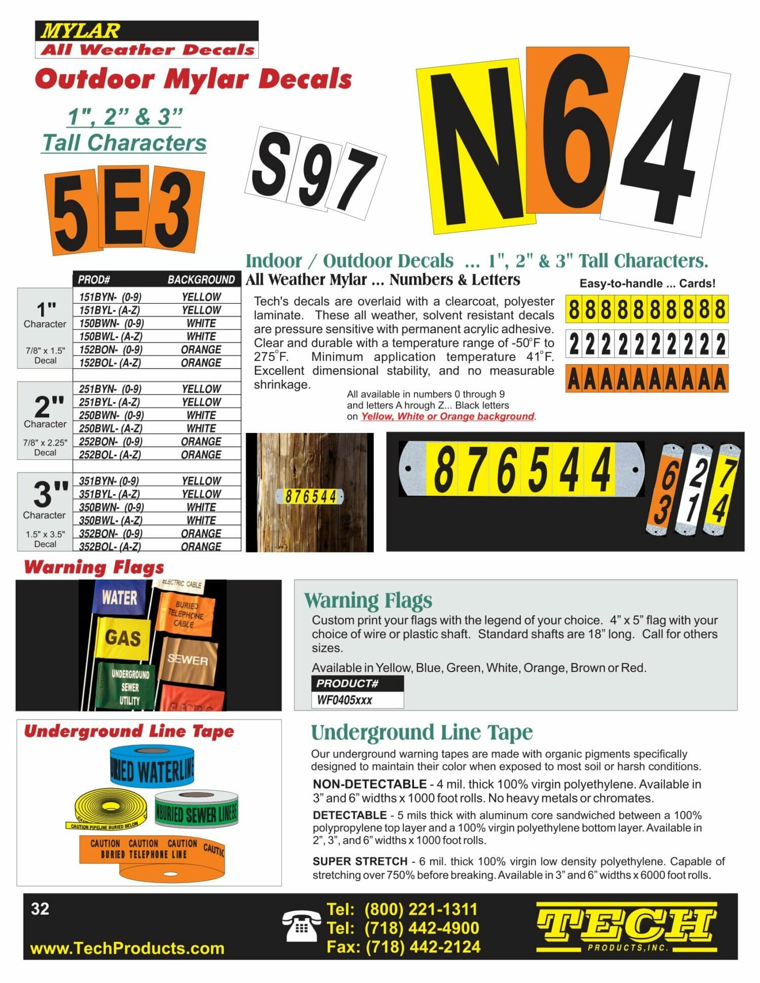 Pole Tags | Tech Products